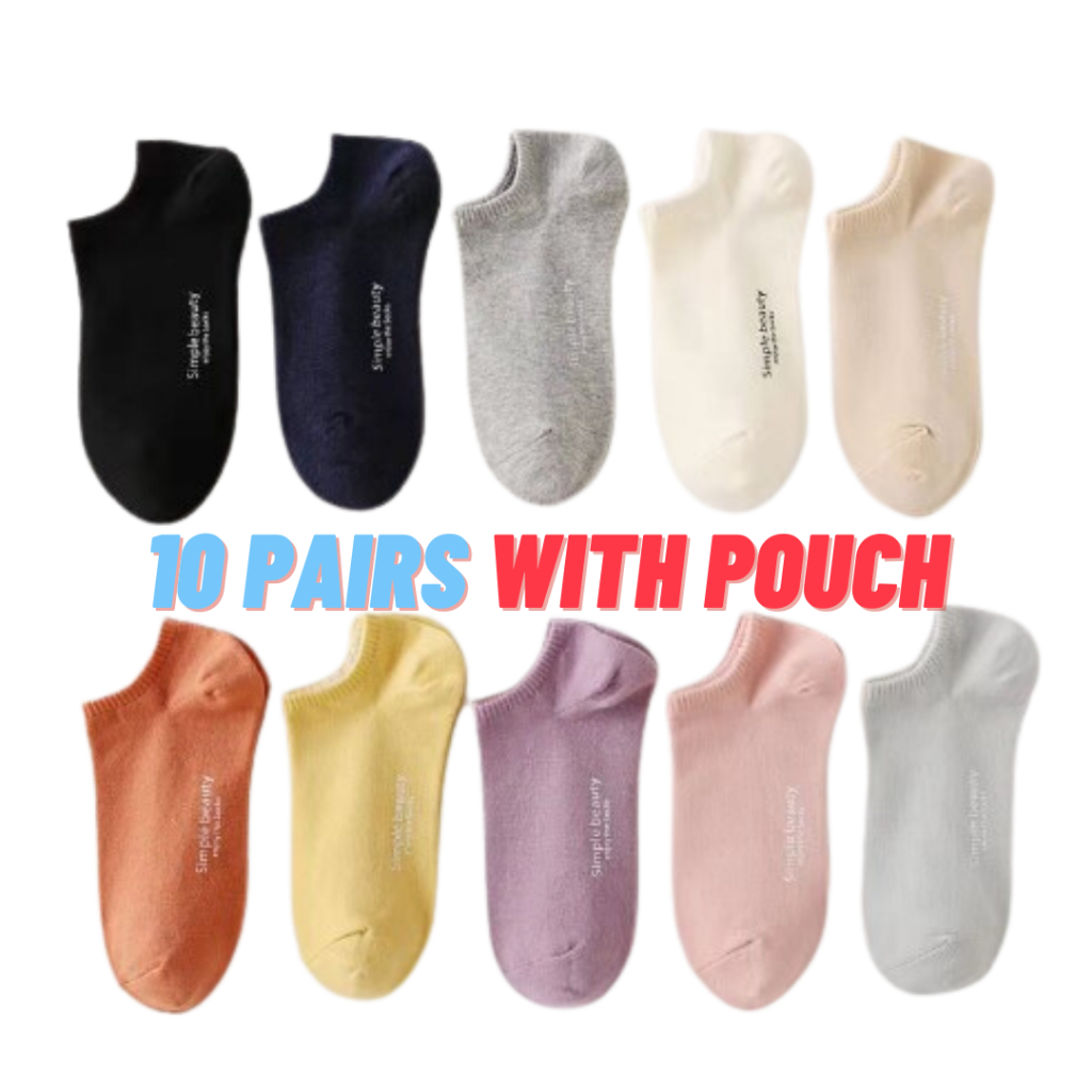 Mid Cut Sock Foot Socks Iconic Socks Cotton Socks | Shopee Philippines