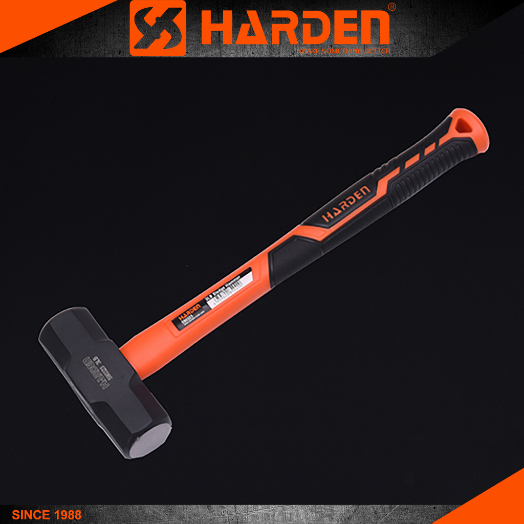 Harden 590323 3lb Sledge Hammer Fiberglass Handle Forged fine grain ...