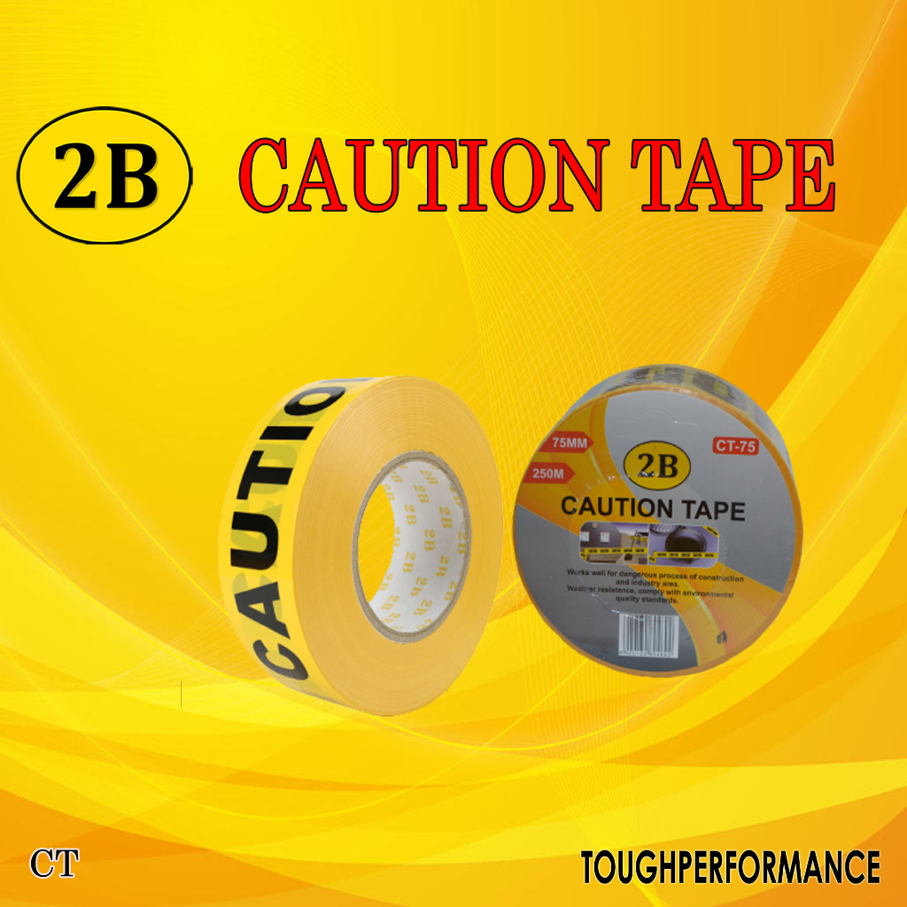 2B CAUTION TAPE (HARDWARE) | Shopee Philippines