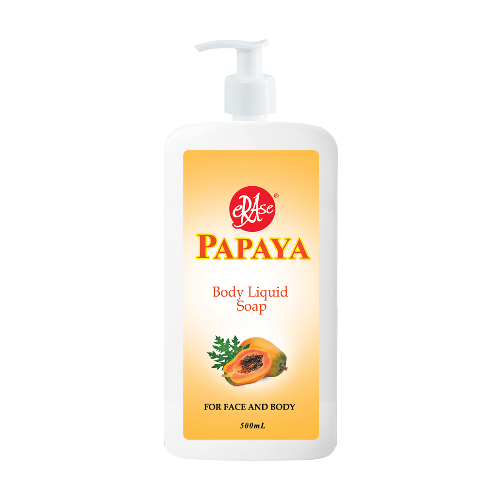 Erase Papaya Liquid Soap 500ml | Shopee Philippines