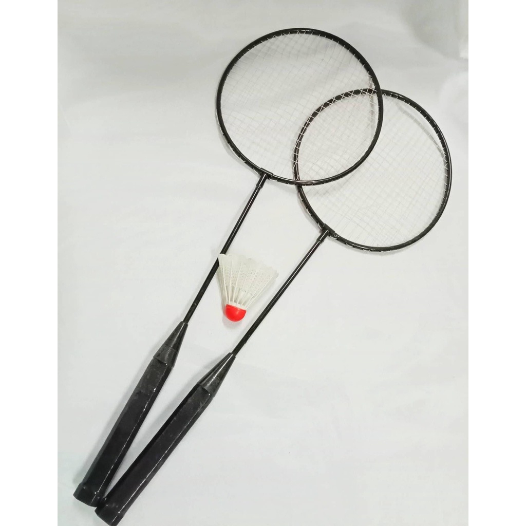 BADMINTON SET W/2 RACKET, 1 SHUTTLE COCK COD | Shopee Philippines