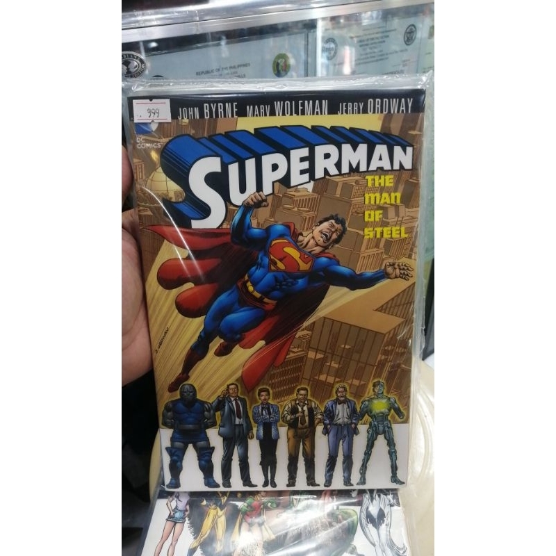 Dc Comics Trade Paperback Vol.2 Superman The Man of Steel | Shopee ...