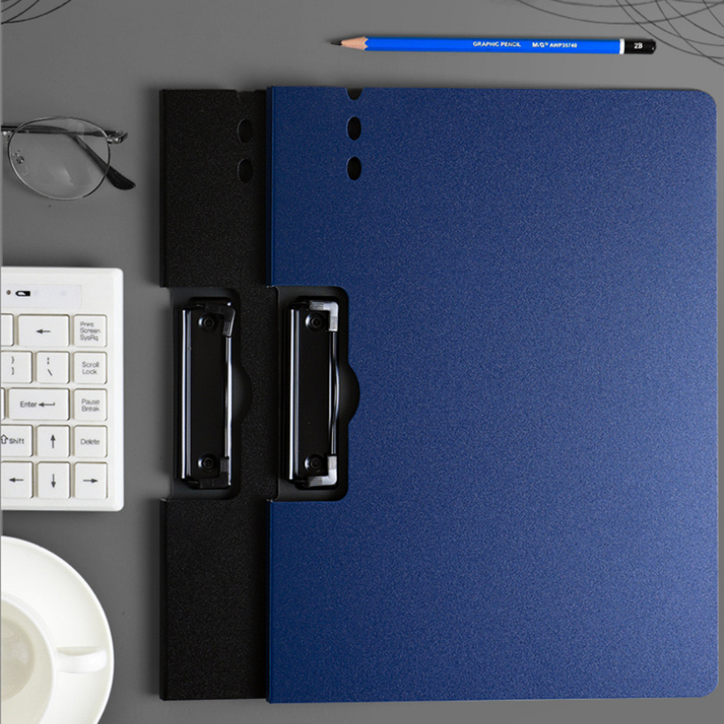 YUTU A4 clipboard document folder double clip board file folder School ...