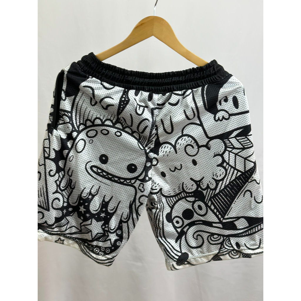 PISHON CUSTOMS FULL SUBLIMATION SHORT V.2 (DOODLE) | Shopee Philippines