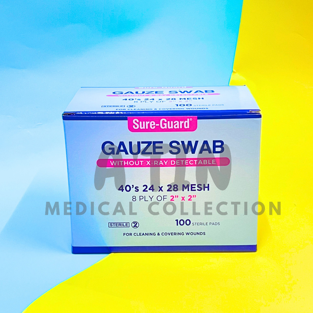Sure-Guard - Sterile Gauze Pad - 4x4, 3x3 and 2x2 (8xPLY) (Sold Per Box ...