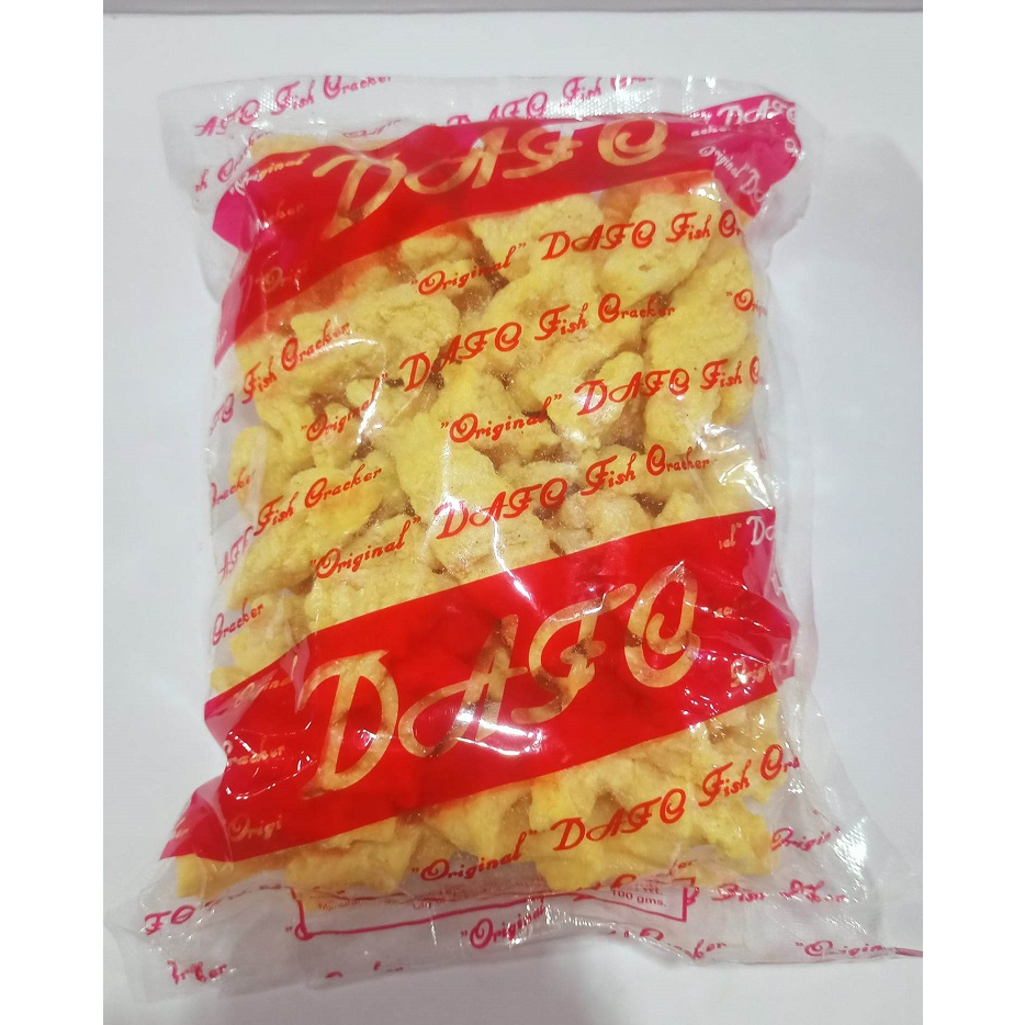 Plain Flavor - DAFC Fish Crackers -500grams or 100grams | Shopee ...