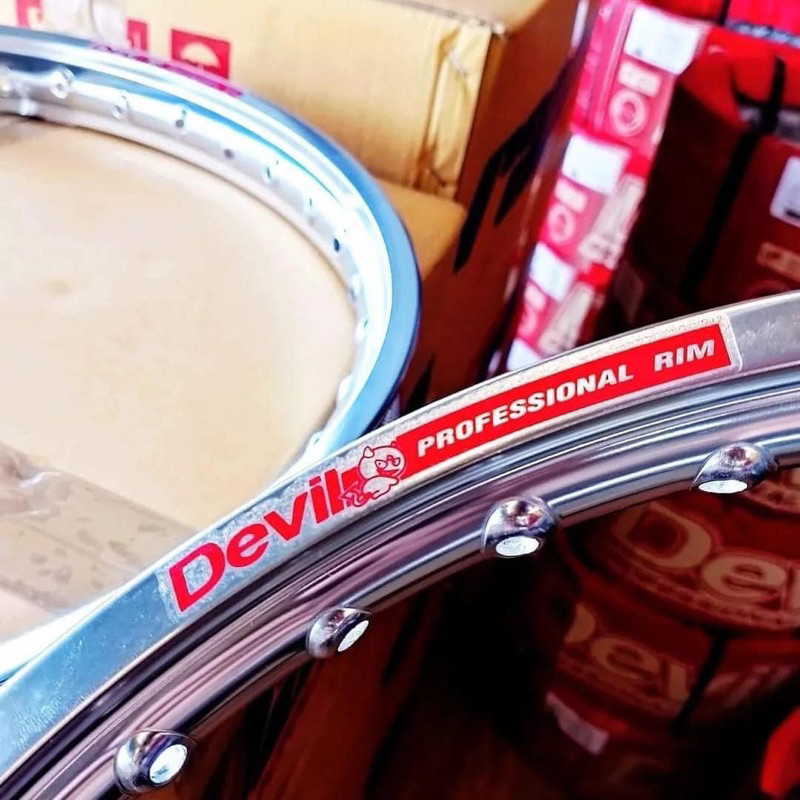 DEVIL RIM THAILAND PAIR 1.2-1.4x17 BROKEN SIZE | Shopee Philippines