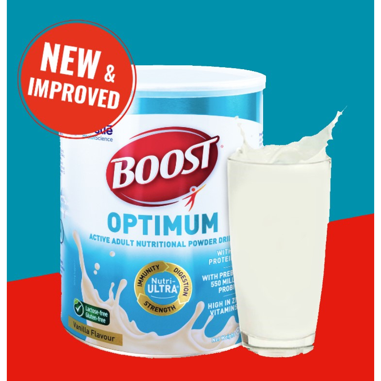 NESTLE BOOST Optimum Vanilla Adult Milk Powder 800g (Jan 2026EXP ...