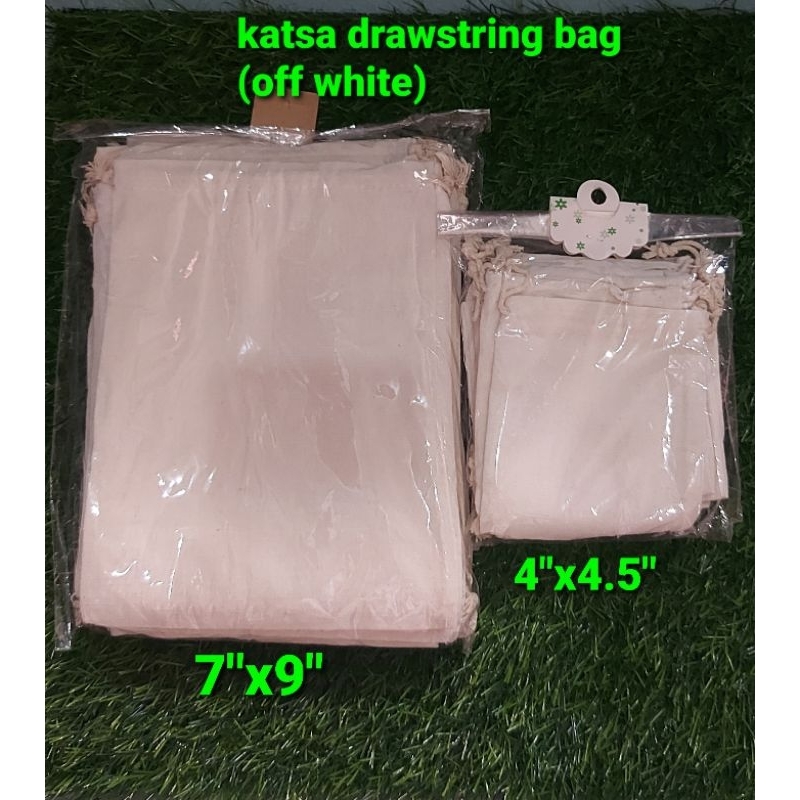 katsa drawstring bag sold per 6pcs and 1doz(12pcs) | Shopee Philippines