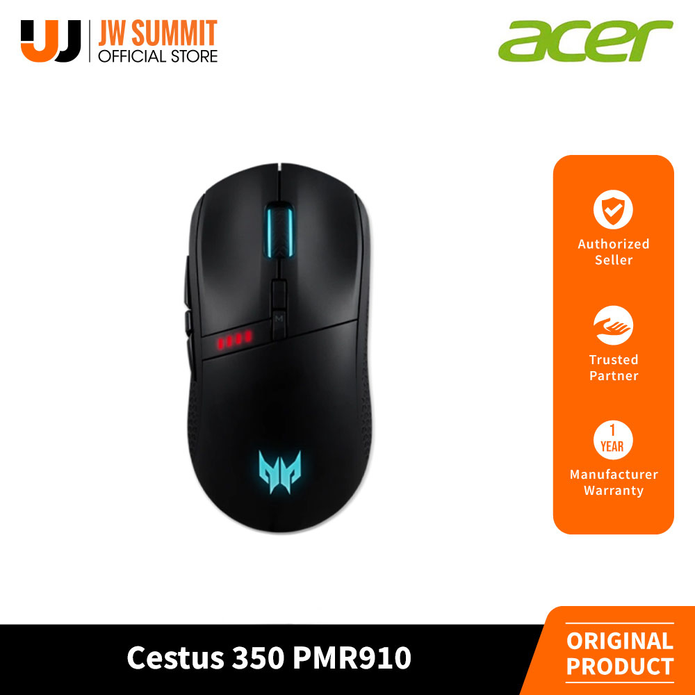 Acer Predator Cestus 350 PMR910 16,000 DPI 5-Level DPI Switch Wired ...