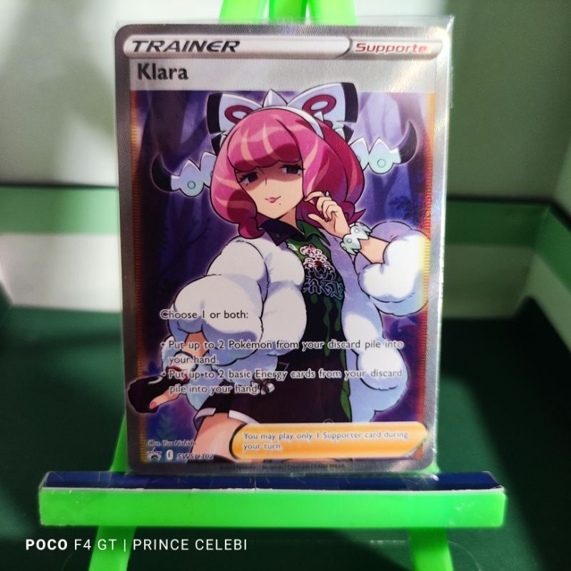 Pokemon TCG - Klara Full Art (sealed) | Shopee Philippines