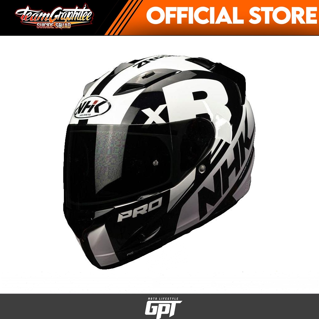 NHK HELMET RACEPRO ZR650 FULL FACE SINGLE VISOR | Shopee Philippines