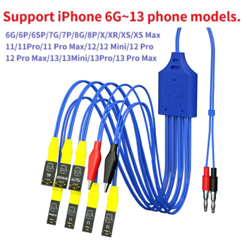 MECHANIC Power AIR 1 to 8 IP Power Boot Cable iPhone Mobile Phone Power ...