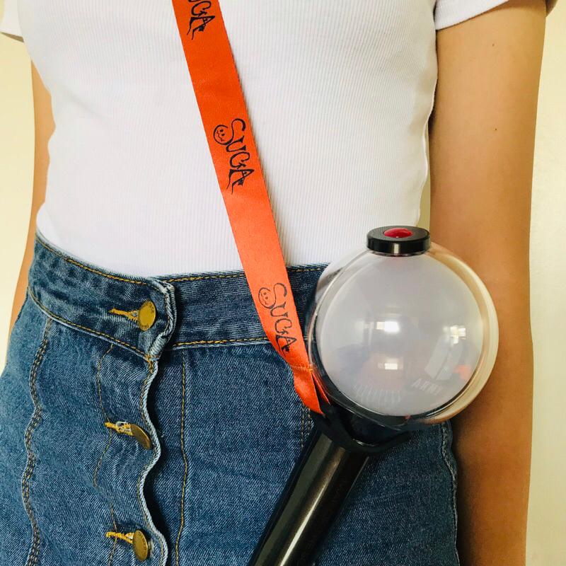 ON HAND BTS SUGA LIGHTSTICK STRAP HOLDER | Shopee Philippines