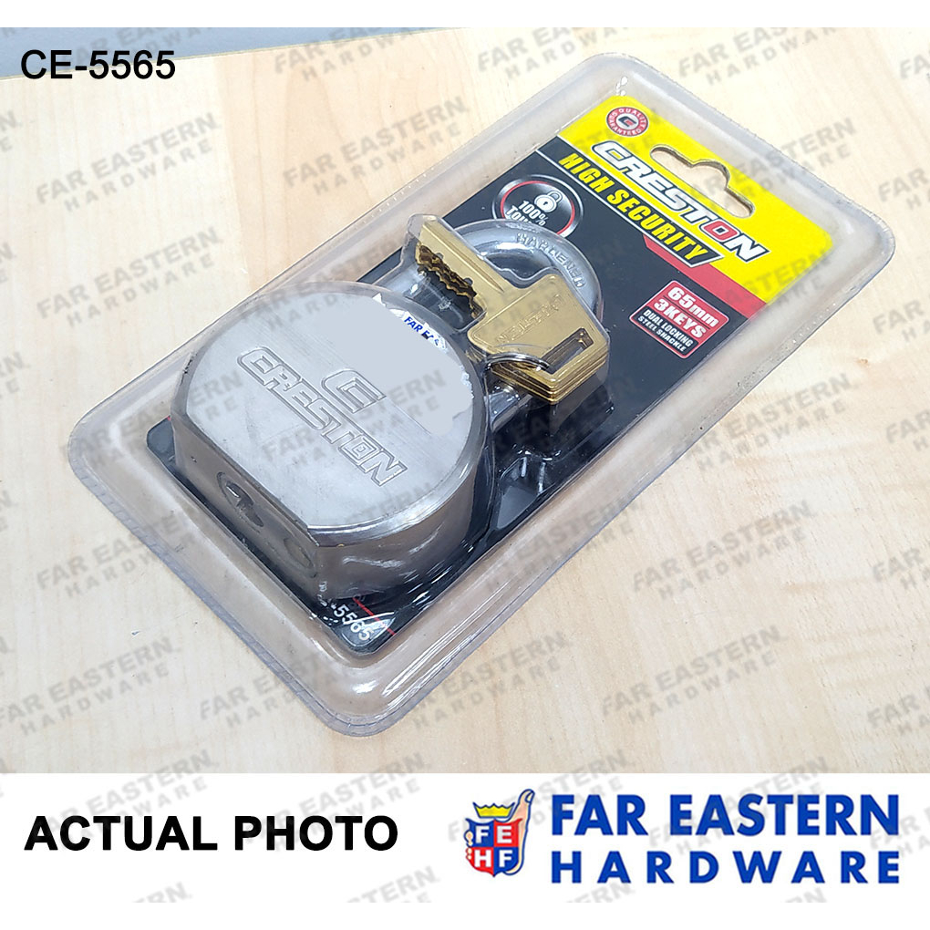 CRESTON Laminated Padlock | Long Shackle 30mm | 40mm | 50mm 65mm CRDH ...