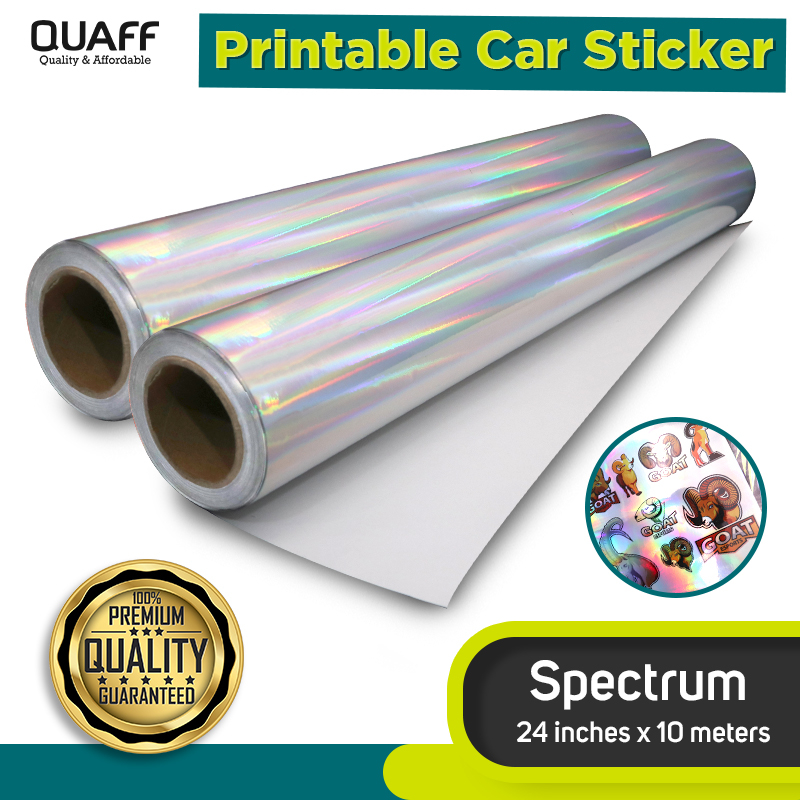 Eco-Solvent Printable Spectrum Car Sticker 24inches x 10meters in 1 ...