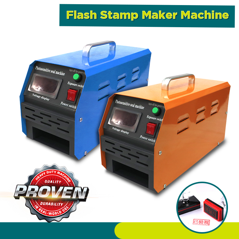 Photosensitive Flash Stamp Machine for Rubber Stamp Machine , Stamp ...