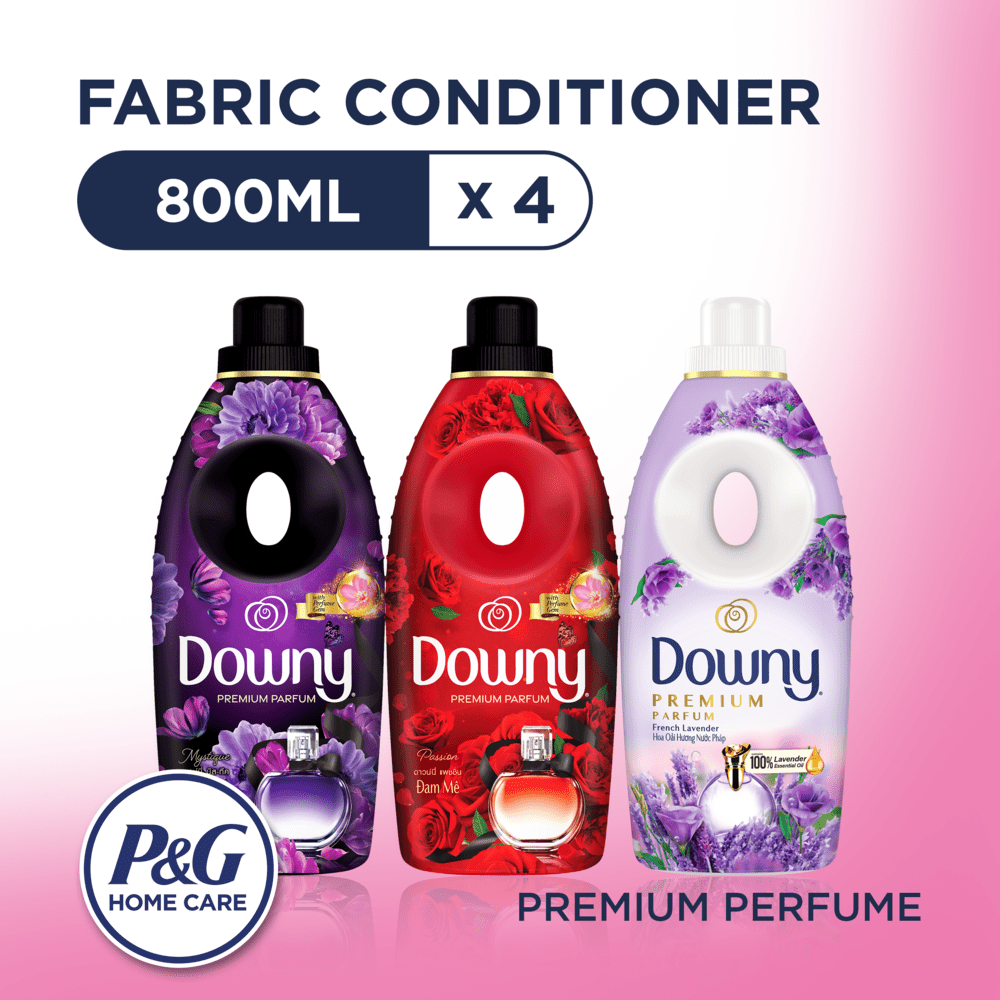 Downy Perfume Fabric Conditioner Passion Mystique Lavender 800ml Bottle ...