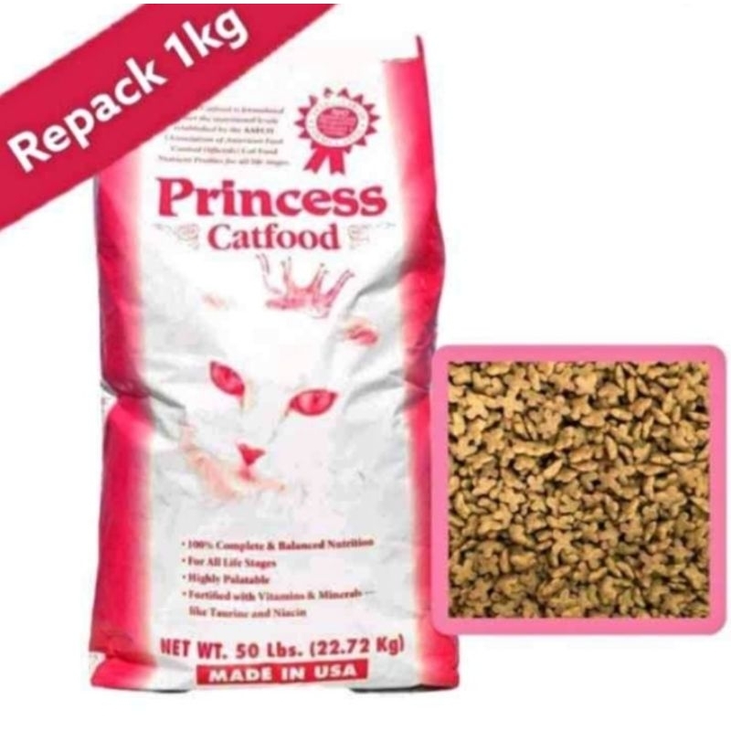 Princess Cat dry food Repack 1kg | Shopee Philippines