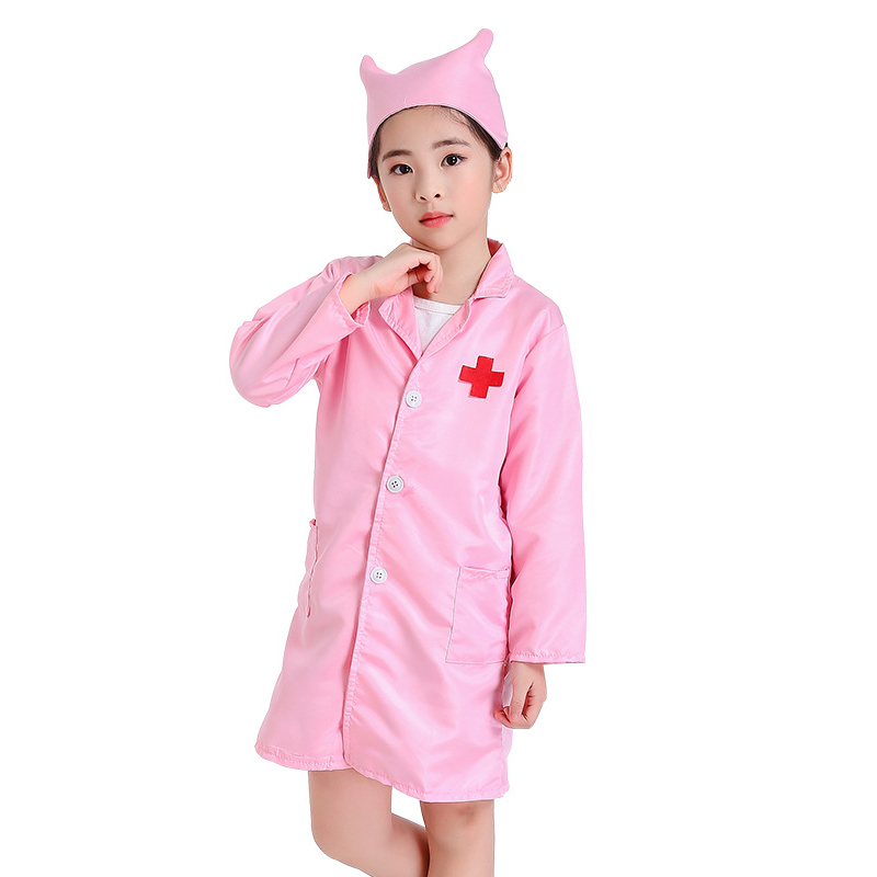 【COD】Kids Cosplay Clothes Boys Girls Doctor Nurse Uniforms Fancy ...