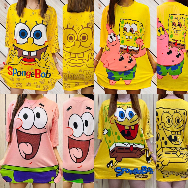 Spongebob Oversize Shirt | Shopee Philippines