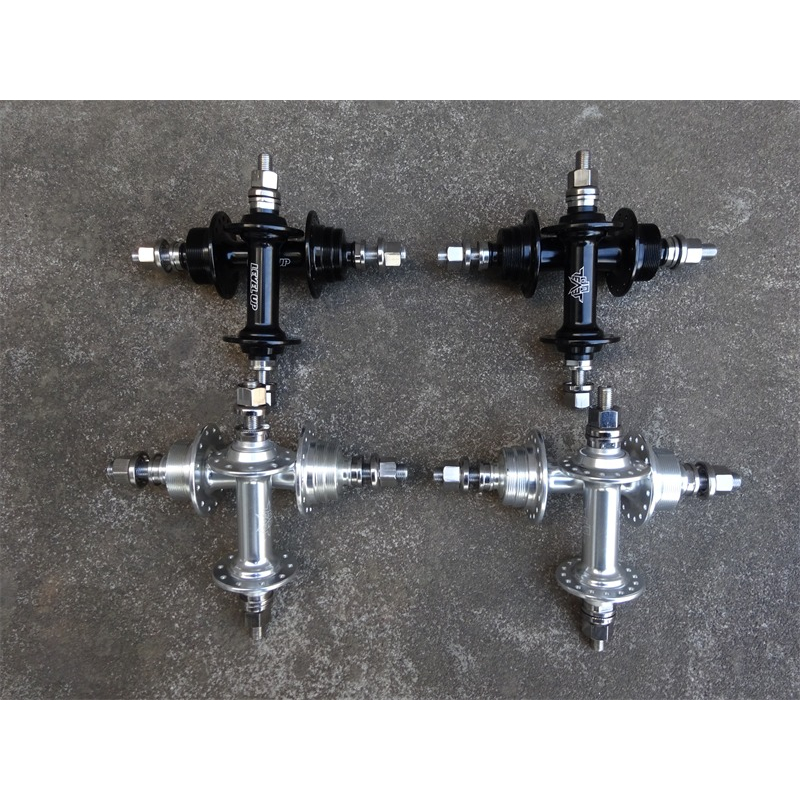 LevelUp Low Flange Track Fixie Hubs 20/24H Black Jrspeed | Shopee ...