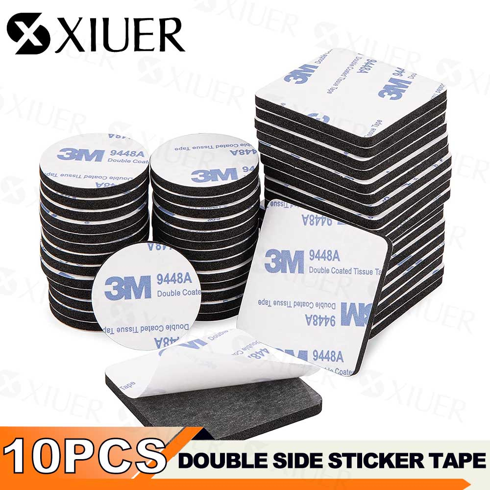 10Pcs 3M Double Side Foam Tape Super-Sticky Self-Adhesive Mounting Tape ...