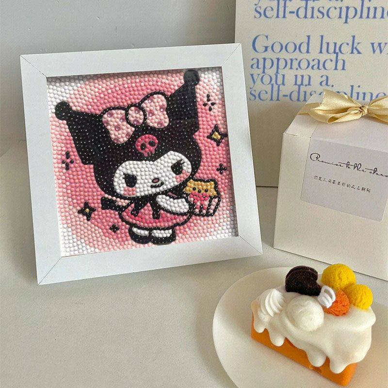 [15x15cm] 5D Beads Painting Diamond Sticker Come With Canvas Frame Room ...