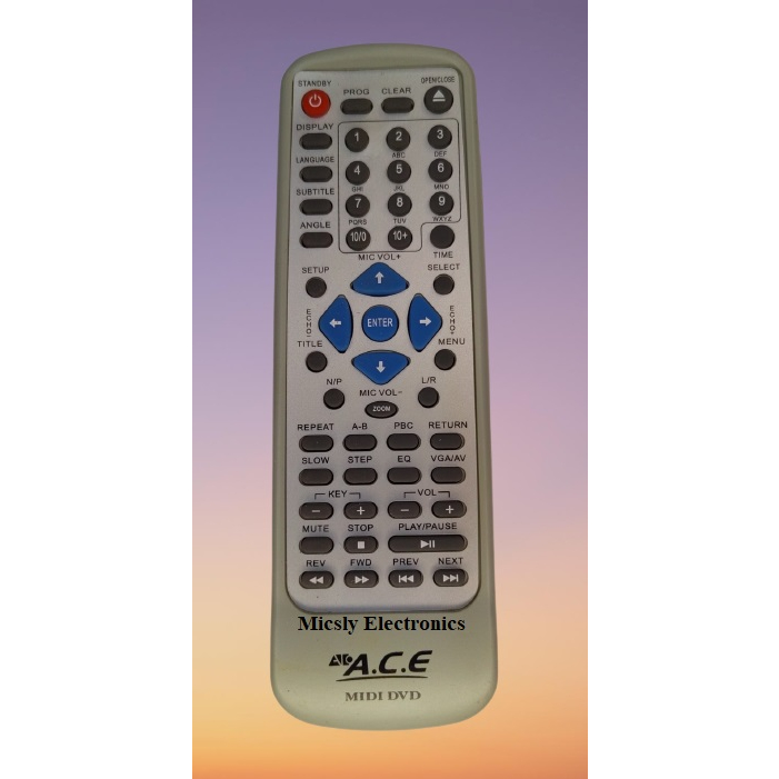 Ace Midi DVD Remote Control | Shopee Philippines
