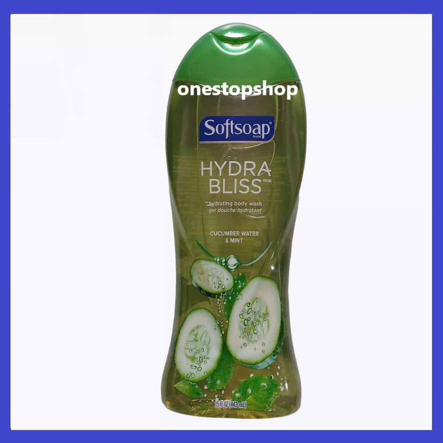 Softsoap Cucumber Water & Mint Body Wash 443mL | Shopee Philippines