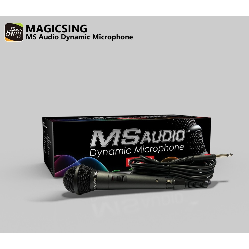 MS600 MS Audio Dynamic Wired Microphone | Shopee Philippines