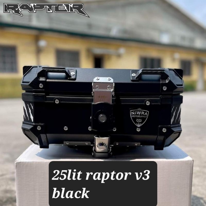 niwra raptor v3 alloy topbox 25 35 45 50 65 liters | Shopee Philippines