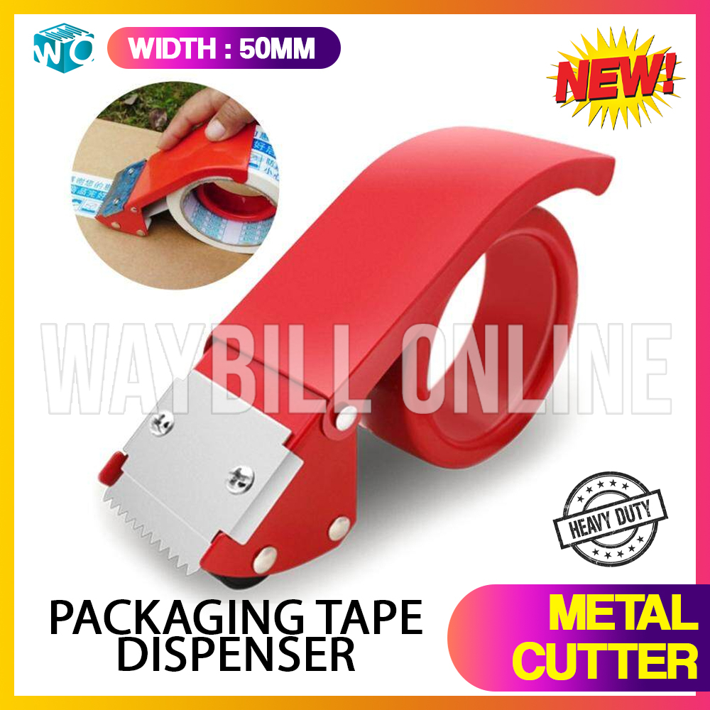 Heavy Duty Metal Packaging Tape Dispenser 50MM Sealing Tape Cutter for ...
