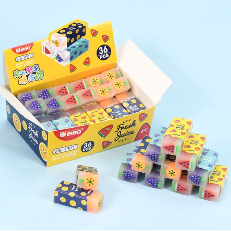 WISDOM WEIBO 1PCS HIGH QUALITY ERASER student stationery Eraser SCHOOL ...