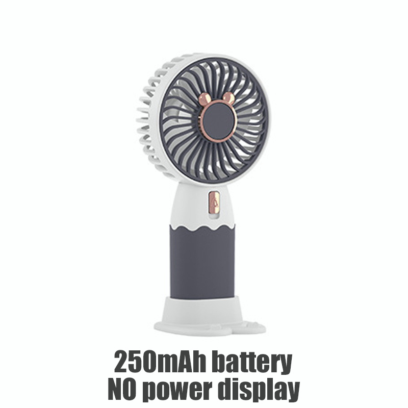 GOOJODOQ Portable Mini Fan Rechargeable for School Kids Electric Small ...