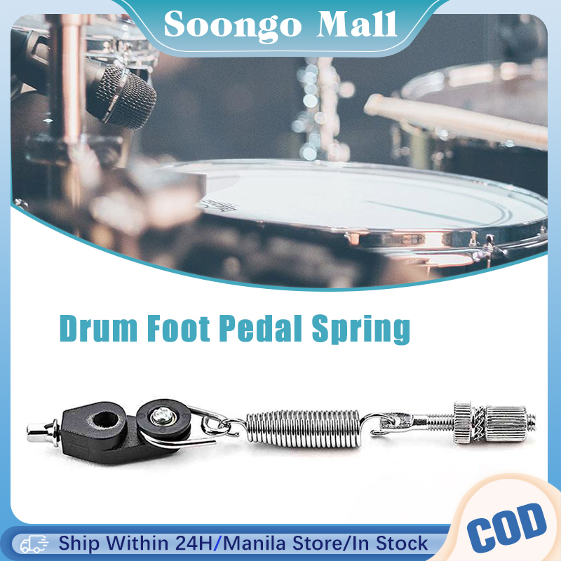 Metal Bass Drum Foot Pedal Spring Cam with Tensioner Assembly Drum ...