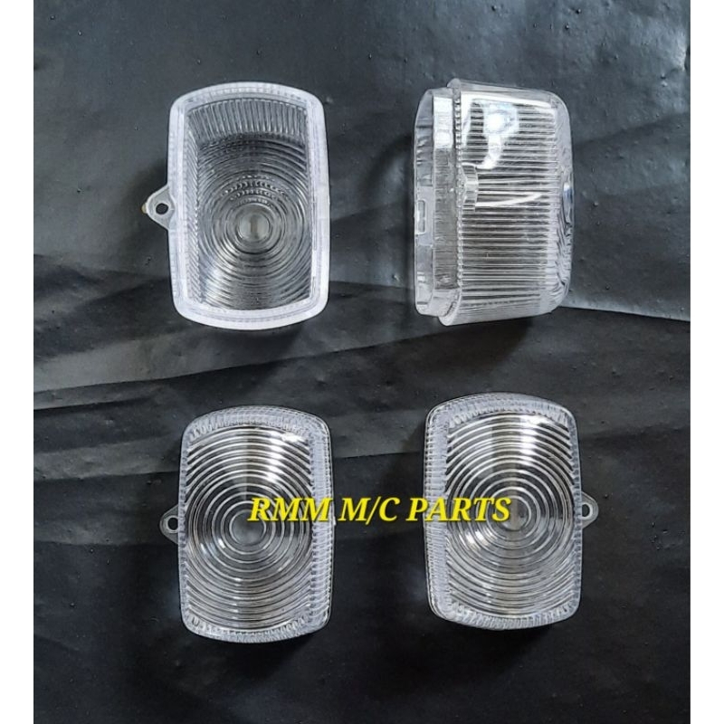 WINKER LAMP LENS TMX / XRM / XR200 (4pcs)(White/Orange) | Shopee ...