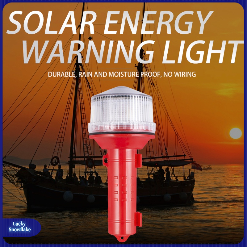Solar charging LED portable flashlight waterproof signal light 2000m ...