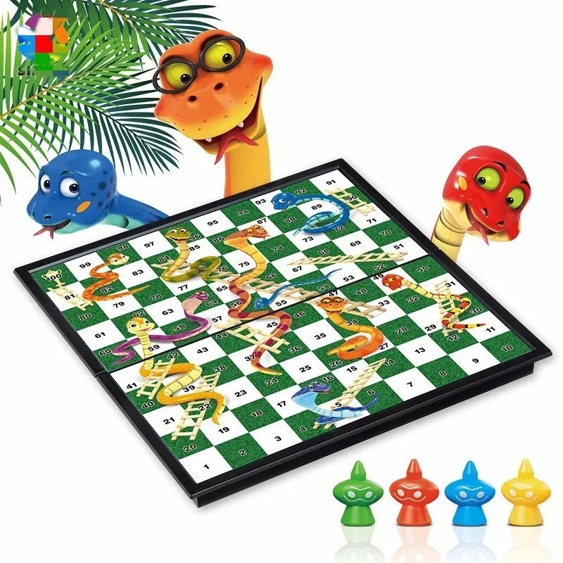 Large Snake and Ladders Boards & Family Game Big size board 32cm*32cm ...