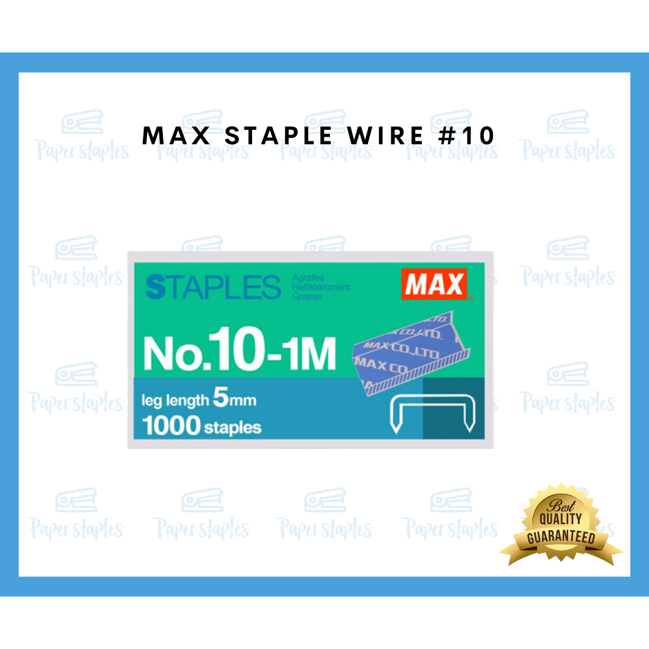 Max Staple wire #10 (Sold per 5 inner box) | Shopee Philippines