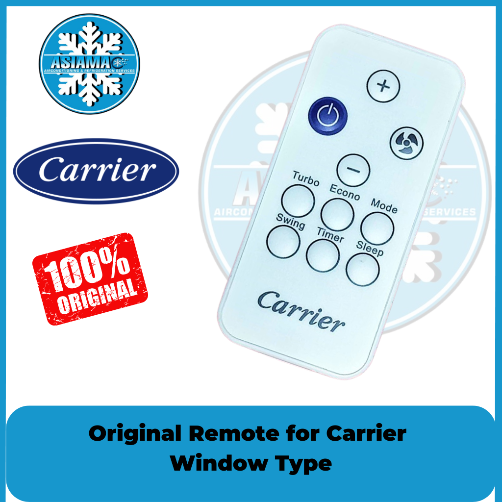 Original Remote for Carrier Window Type | Shopee Philippines