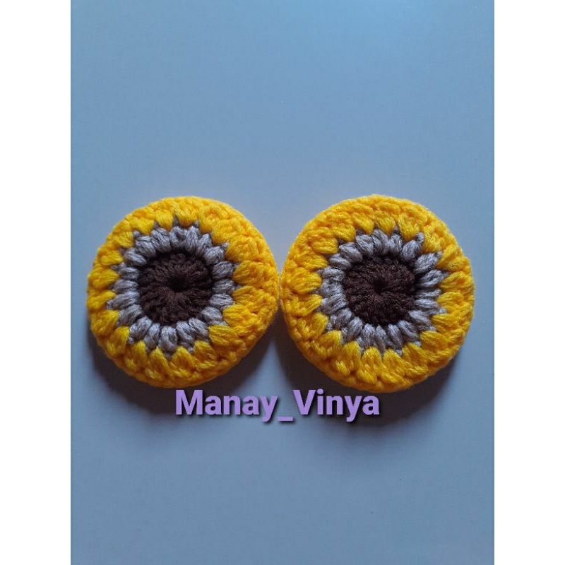 Headset Cover Crochet Sunflower Design | Shopee Philippines