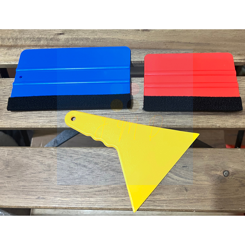 Squeegee for Car Sticker (Red, Yellow and Blue) | Shopee Philippines