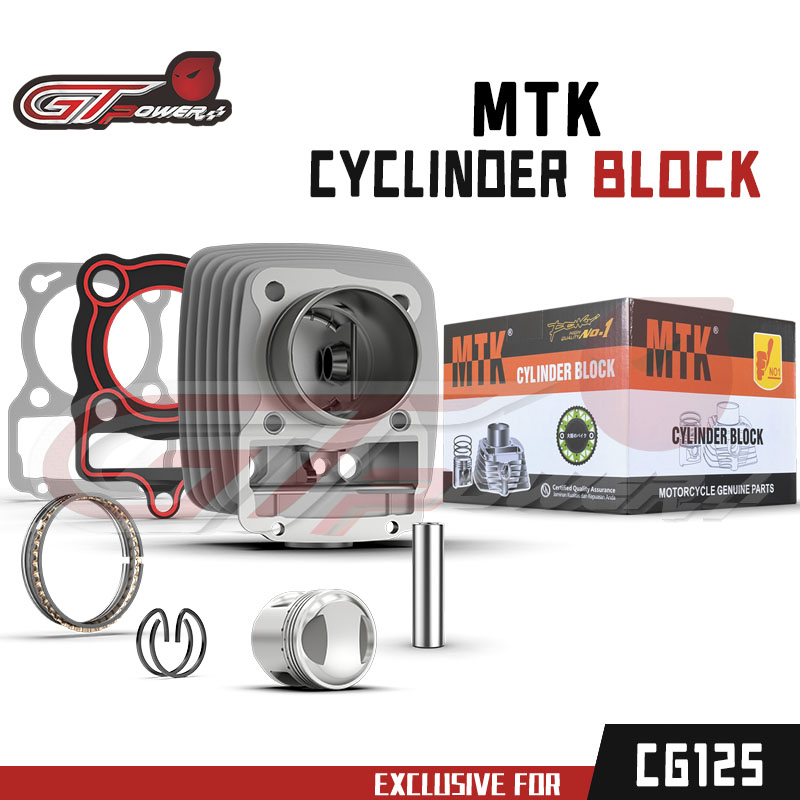 MTK CYLINDER BLOCK SET CG125 / TMX125 / TC125 STD Φ56.5MM MADE IN ...