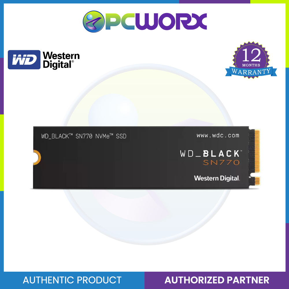 Western Digital WD Black SN770 NVME PCIE NVMe™ GEN4 M.2 Internal SSD ...