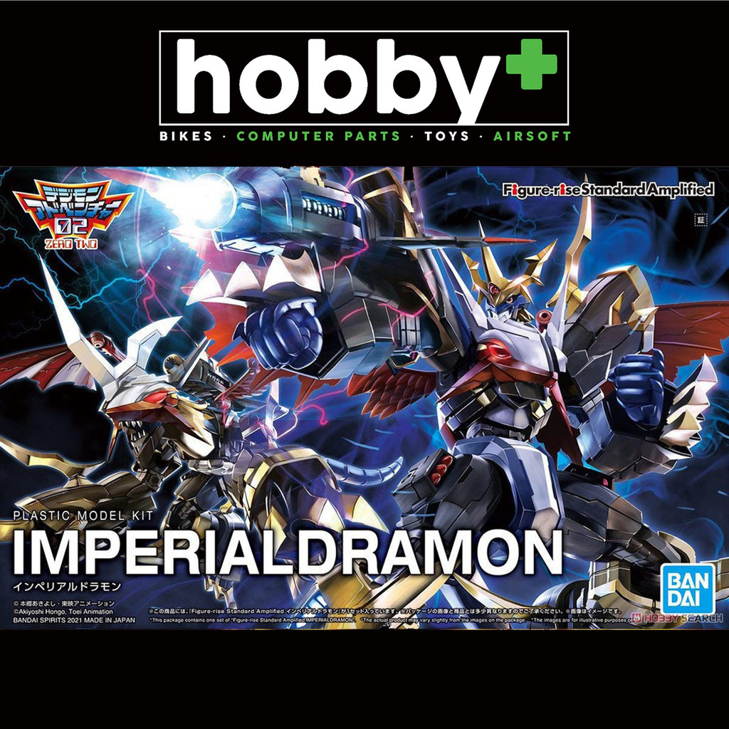 Bandai Digimon Figure Rise Standard Amplified Imperialdramon (Plastic Model Kit) | Shopee ...