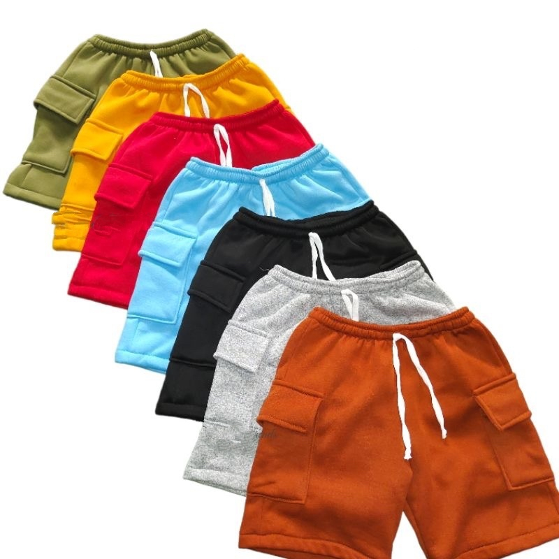 Cargo Short For Kids Unisex (3-5 yrs old) Very Comfy Good Quality Two ...