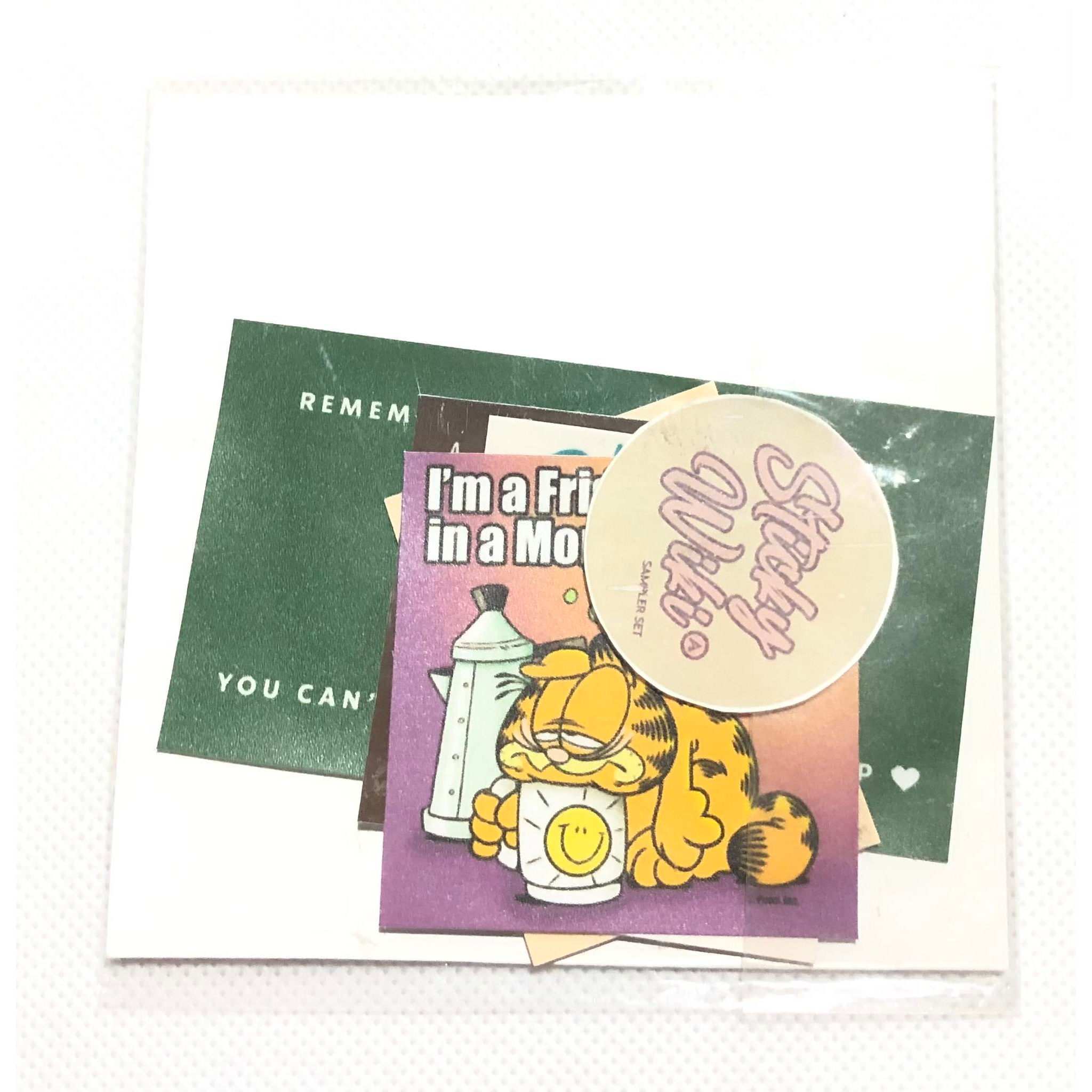 Various sticker character Garfield themed for any age gap | Shopee ...