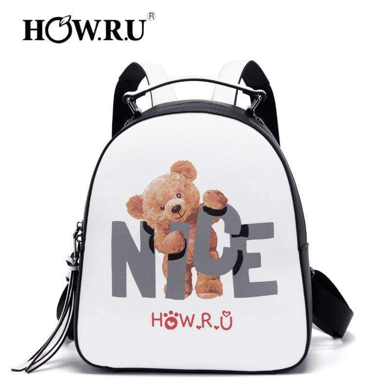 HOWRU BACKPACK MEDIUM LEATHER | Shopee Philippines