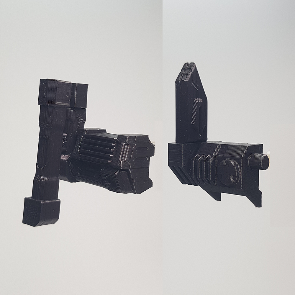 1/144 Sword Launcher Backpack For HG Perfect Strike | PLA+ | 3D printed ...